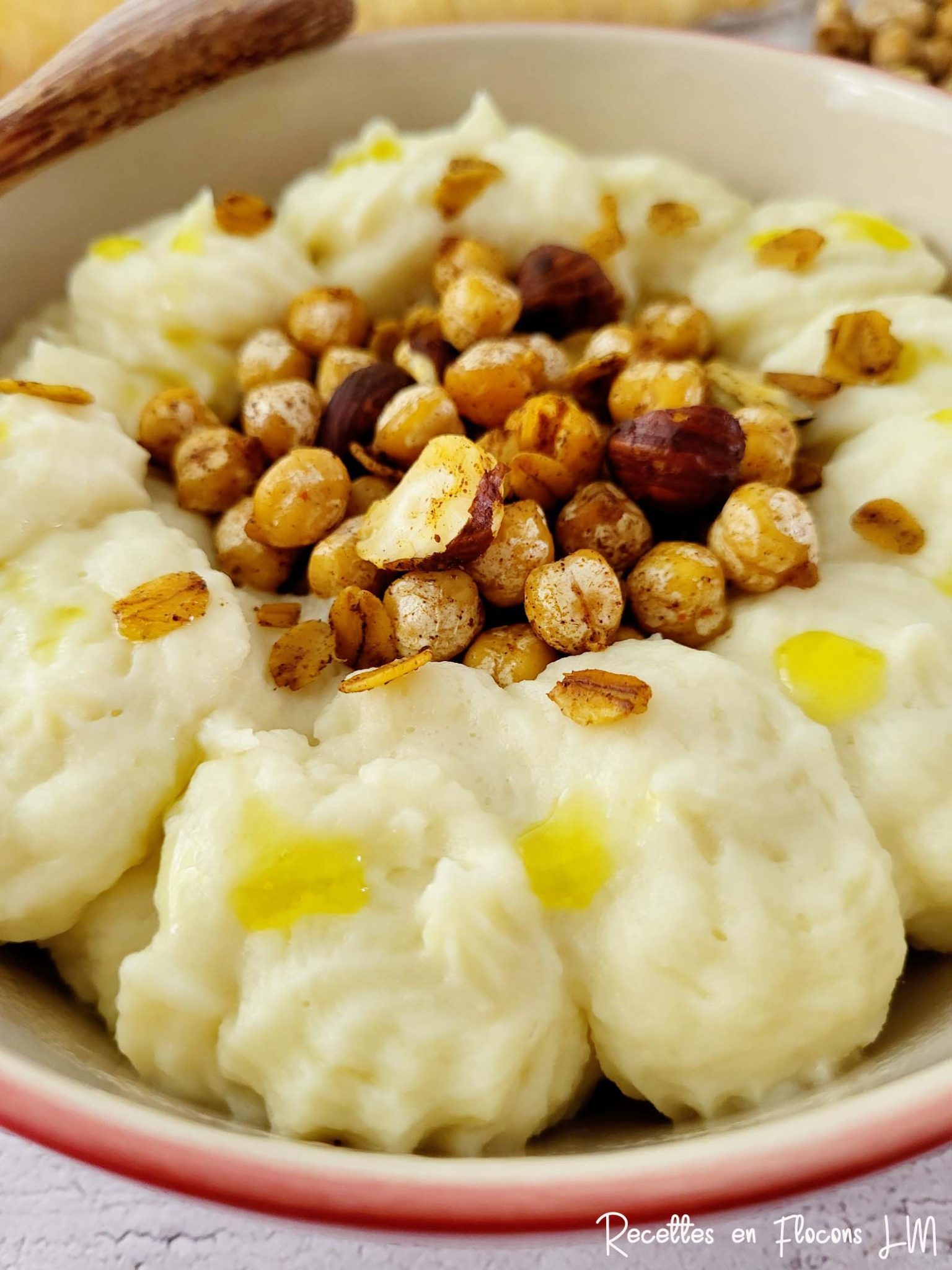 PUREE DE PANAIS, POIS CHICHES AUX EPICES - RECETTES EN FLOCONS