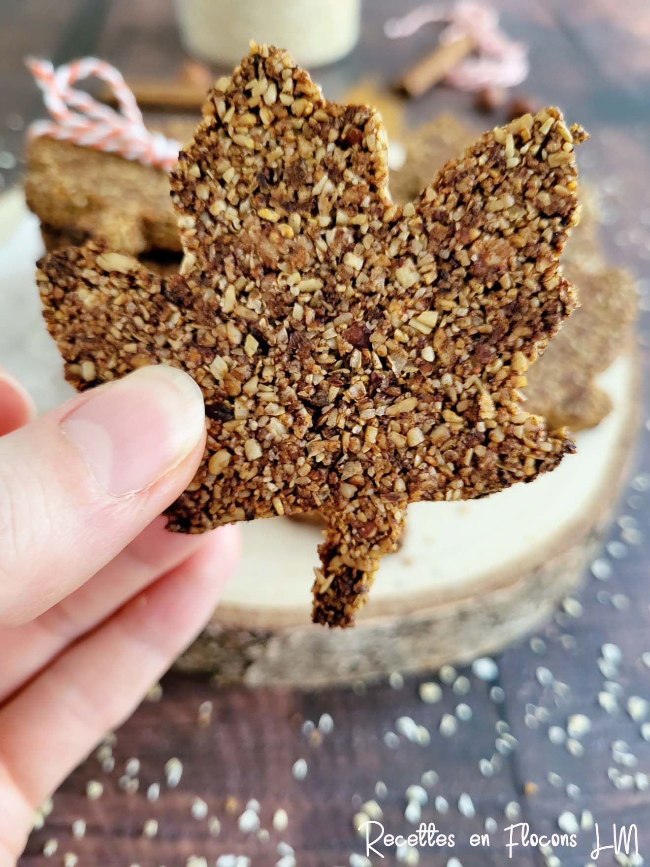 Biscuits secs d'automne à la noisette et aux épices (sans gluten ...