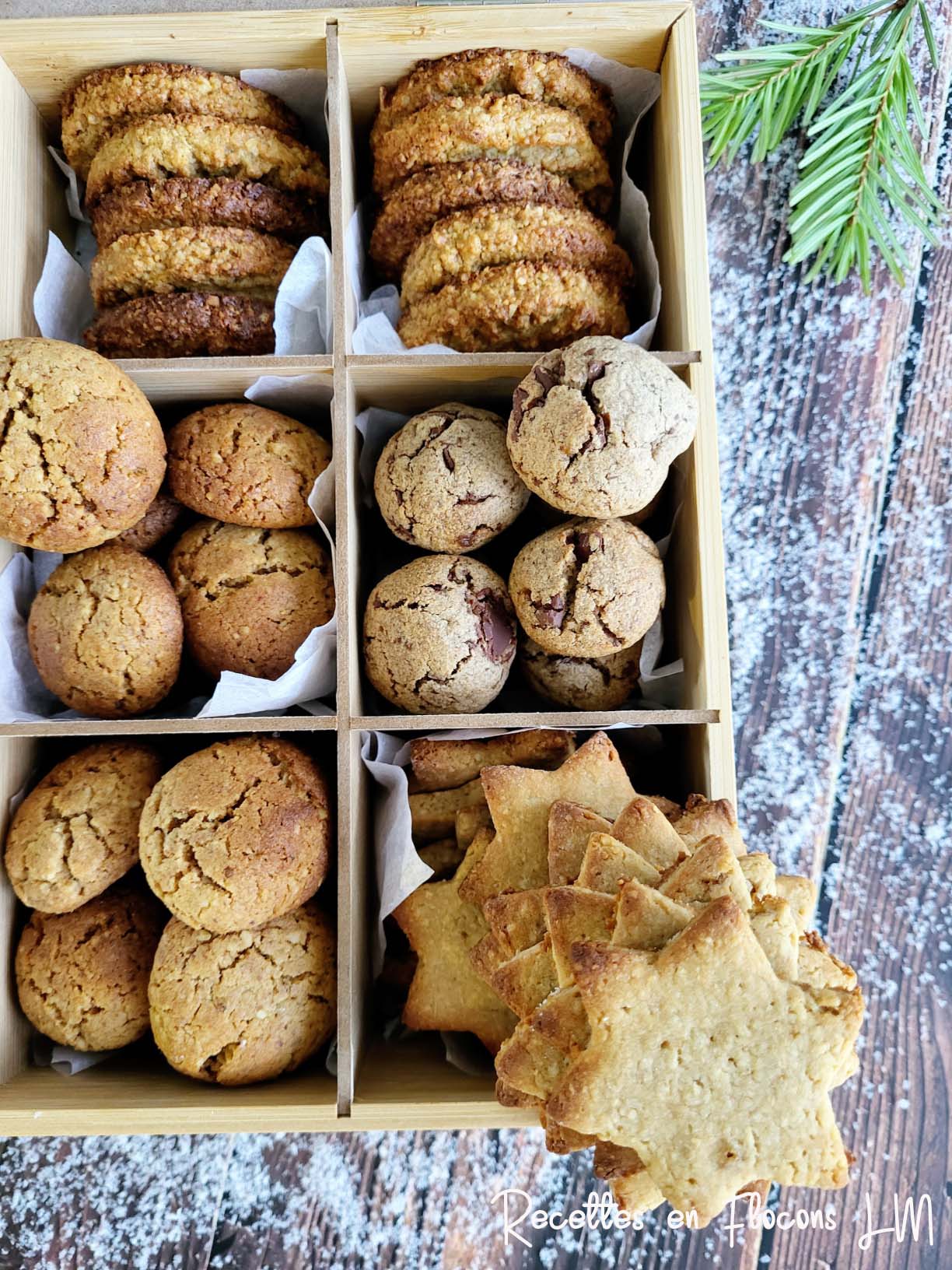 SABLES BOX SANS GLUTEN - RECETTES EN FLOCONS