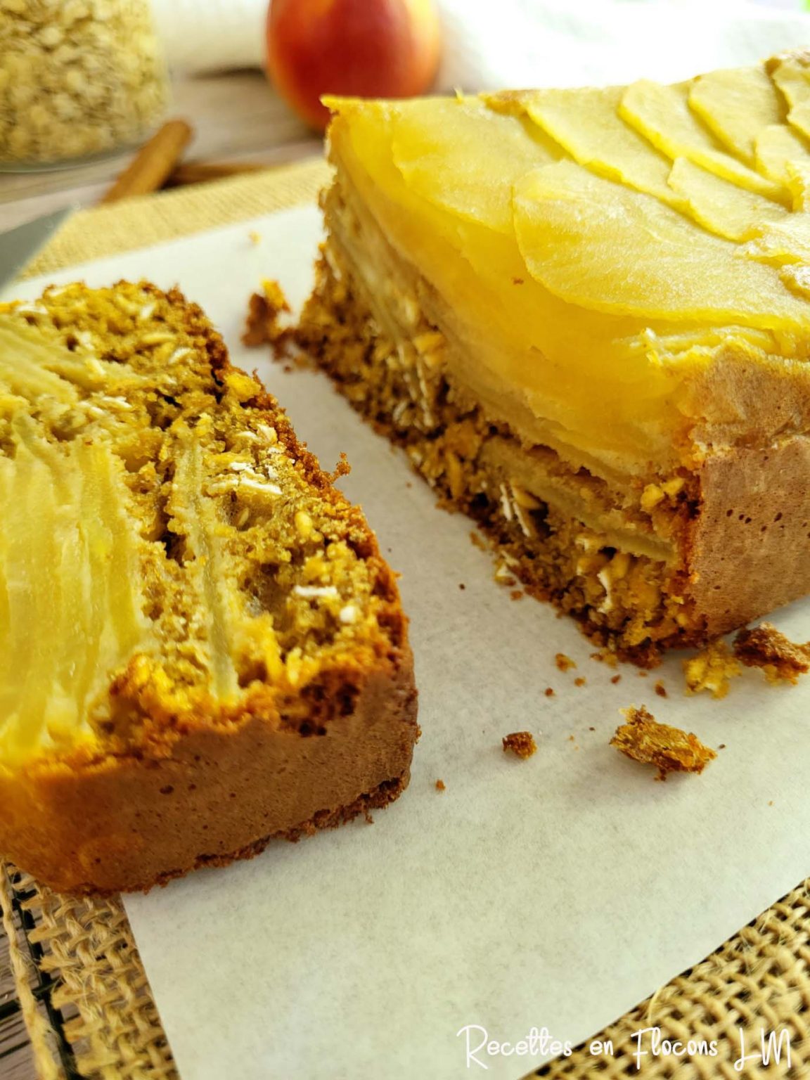 Gateau Pommes Flocons Davoine